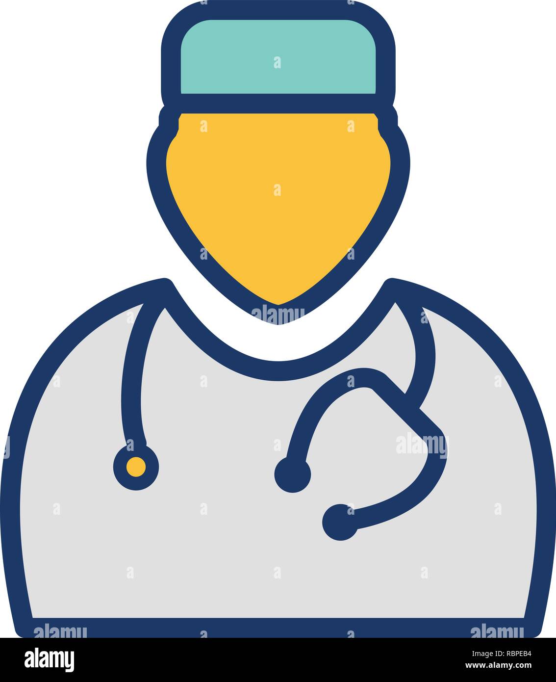 Vector Doctor Icon Stock Vector Image & Art - Alamy