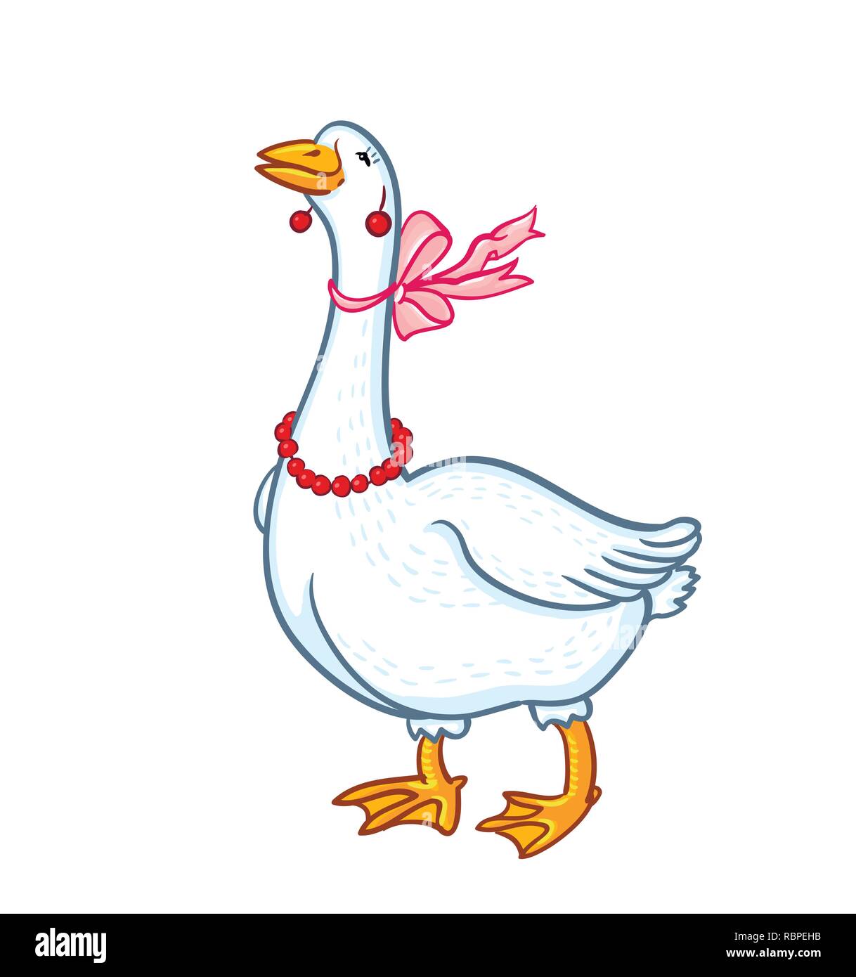 Funny goose hi-res stock photography and images - Alamy