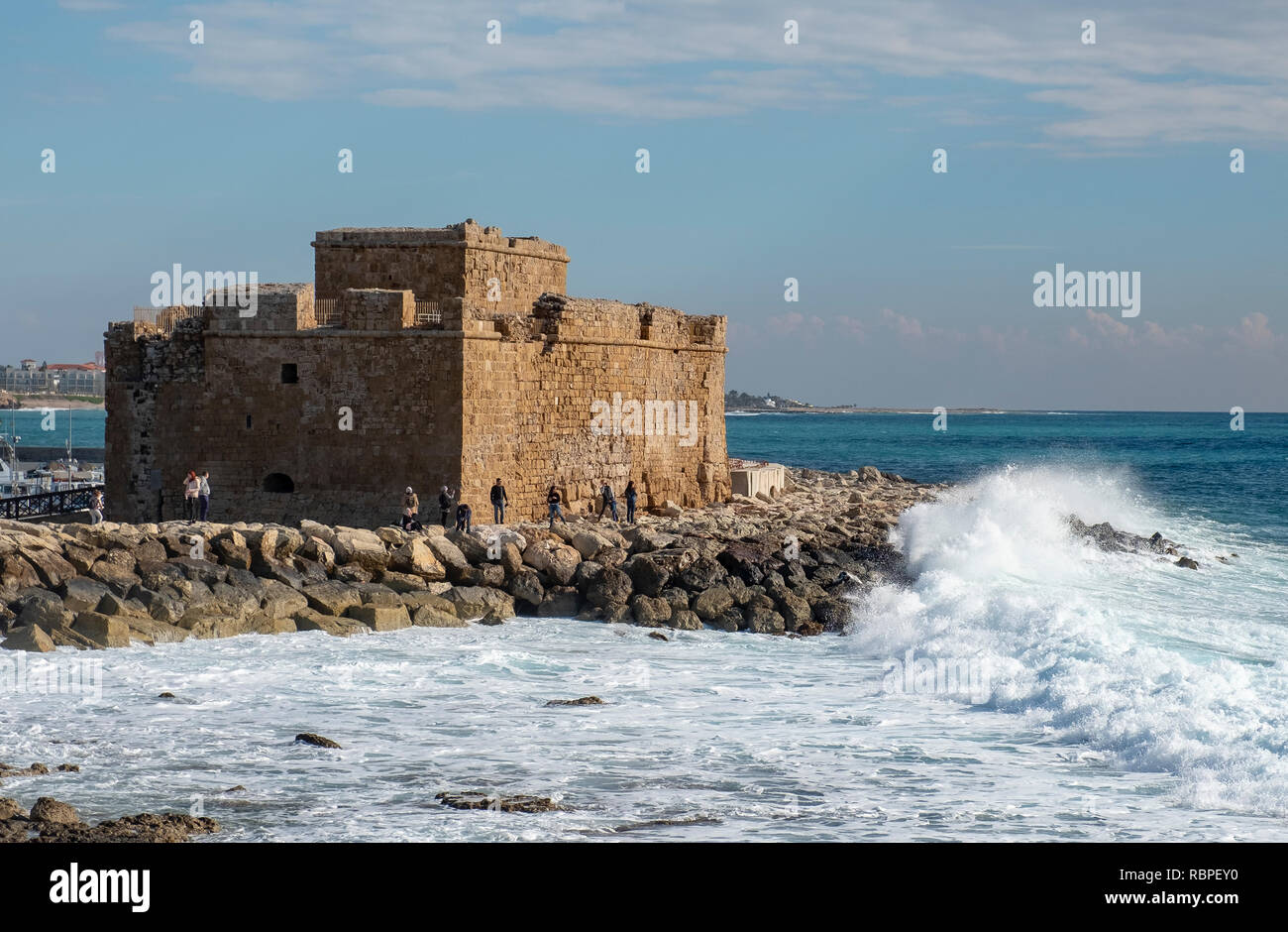 Paphos seafront hi-res stock photography and images - Alamy