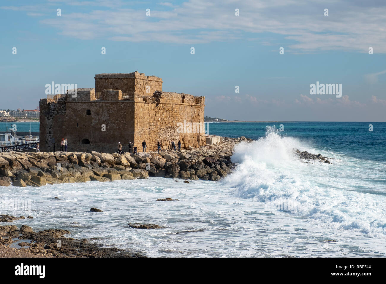 Paphos seafront hi-res stock photography and images - Alamy