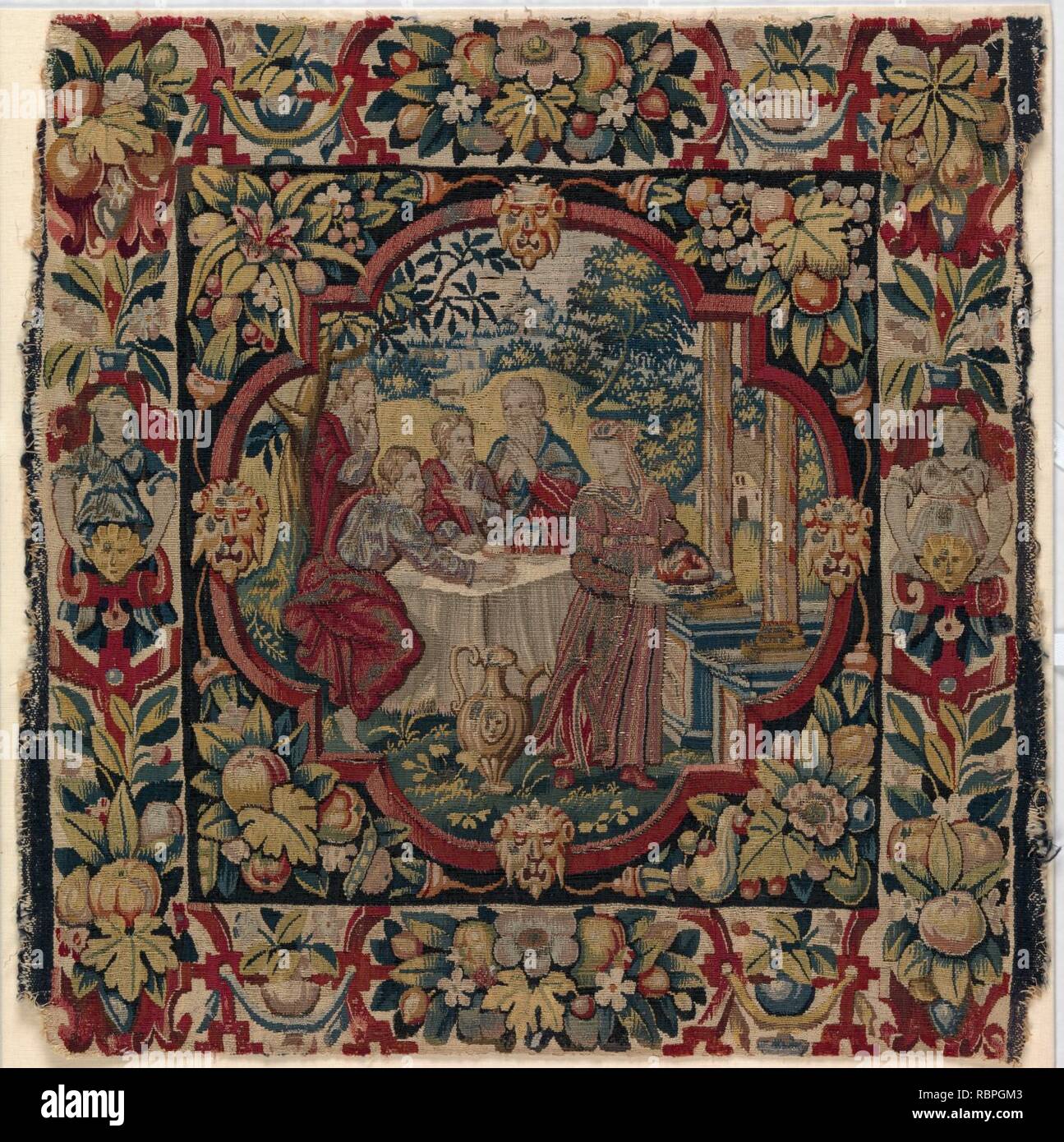 ‘Abraham Entertaining the Angels‘ from the Story of Abraham Stock Photo ...