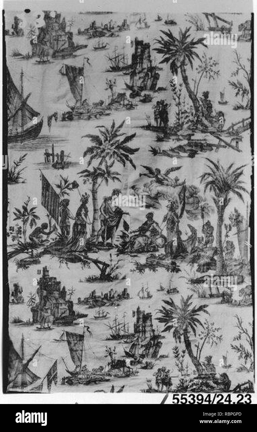 ‘America Paying Homage to France‘ Stock Photo - Alamy