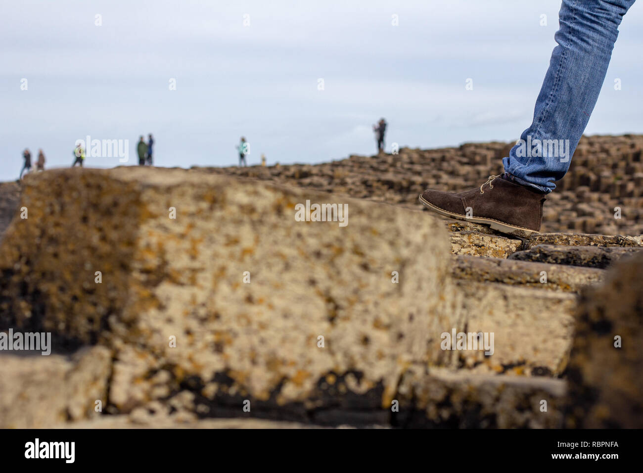 People in boot hi-res stock photography and images - Alamy