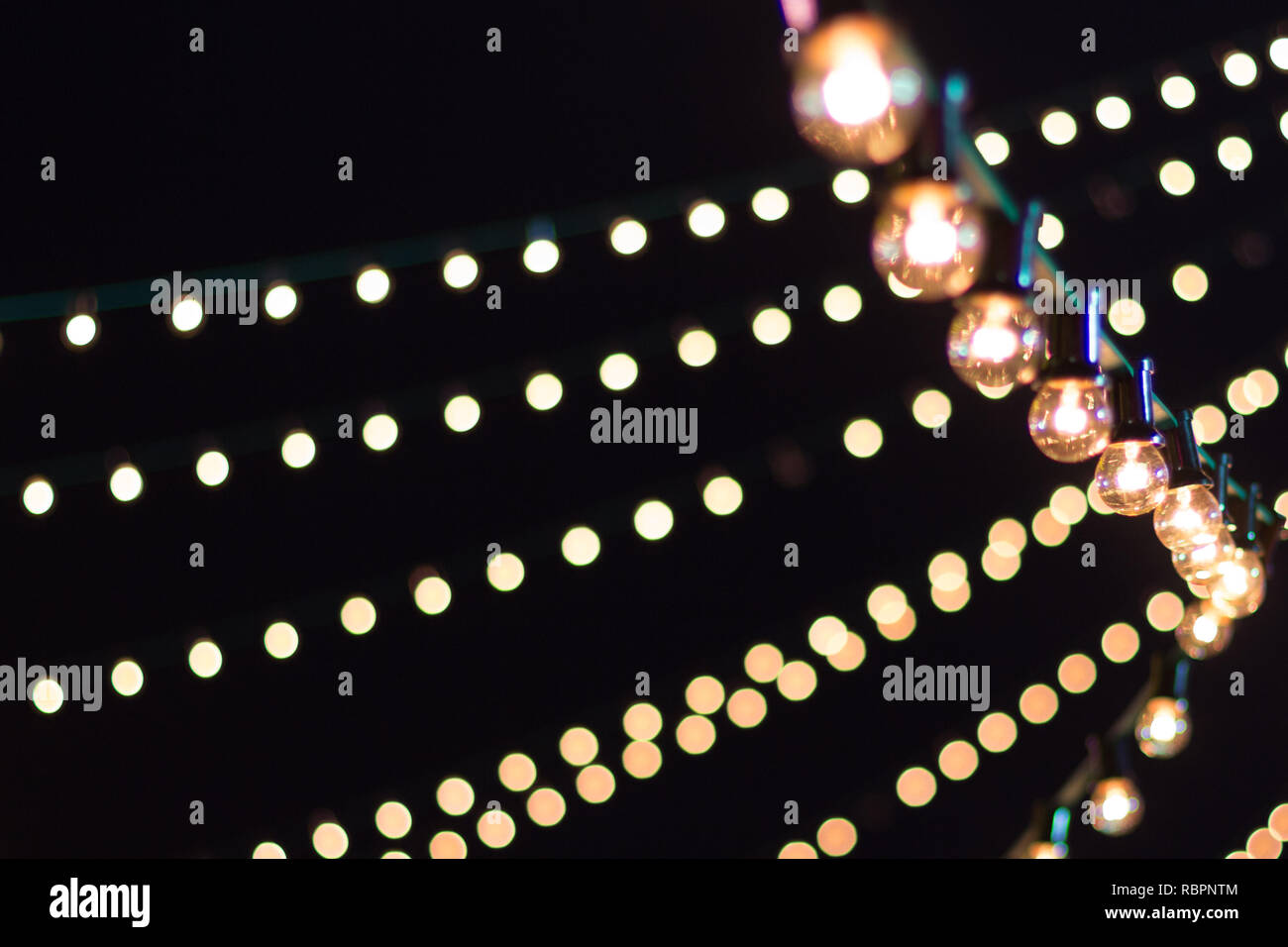 Hanging black lights light hi-res stock photography and images - Alamy