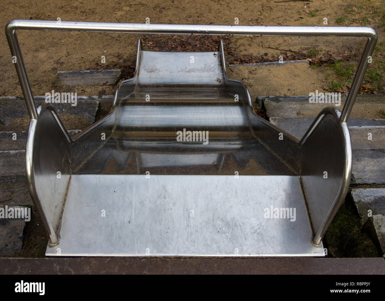 Silver metal slide hi-res stock photography and images - Alamy