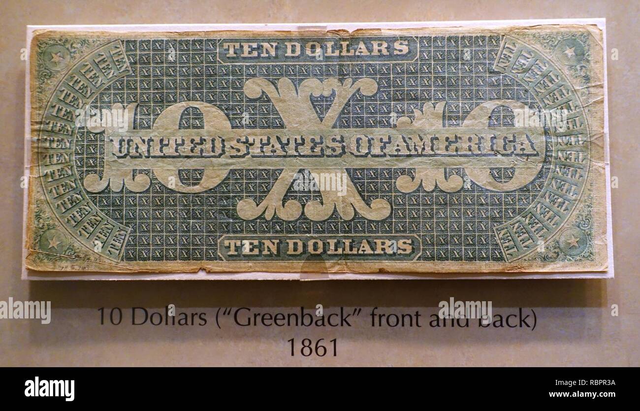 Greenback historical hi-res stock photography and images - Alamy