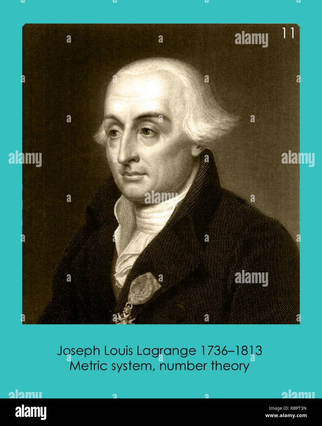 11 Joseph Louis Lagrange Stock Photo - Alamy