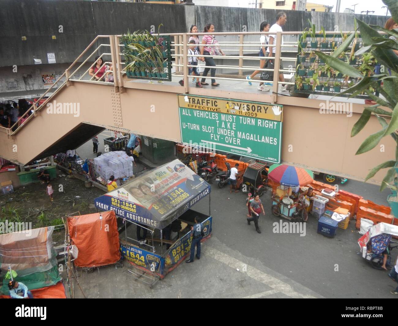 0016jfjfEDSA Taft Avenue MRT Station LRT Footbridge Pasay Cityfvf 17 ...