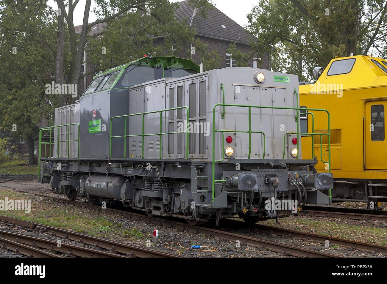 1001 009-2, Germany, Saxony-Anhalt, depot Lutherstadt Wittenberg ...