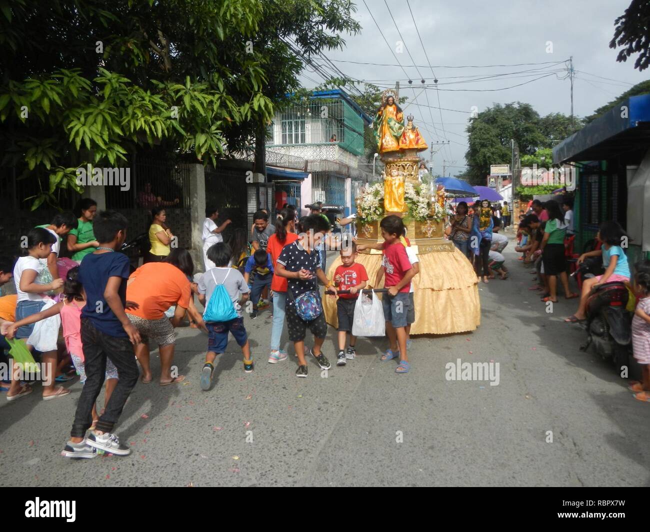 01039jfSanto Niño Procession 2017 Baliwag, Bulacanfvf 27 Stock Photo ...