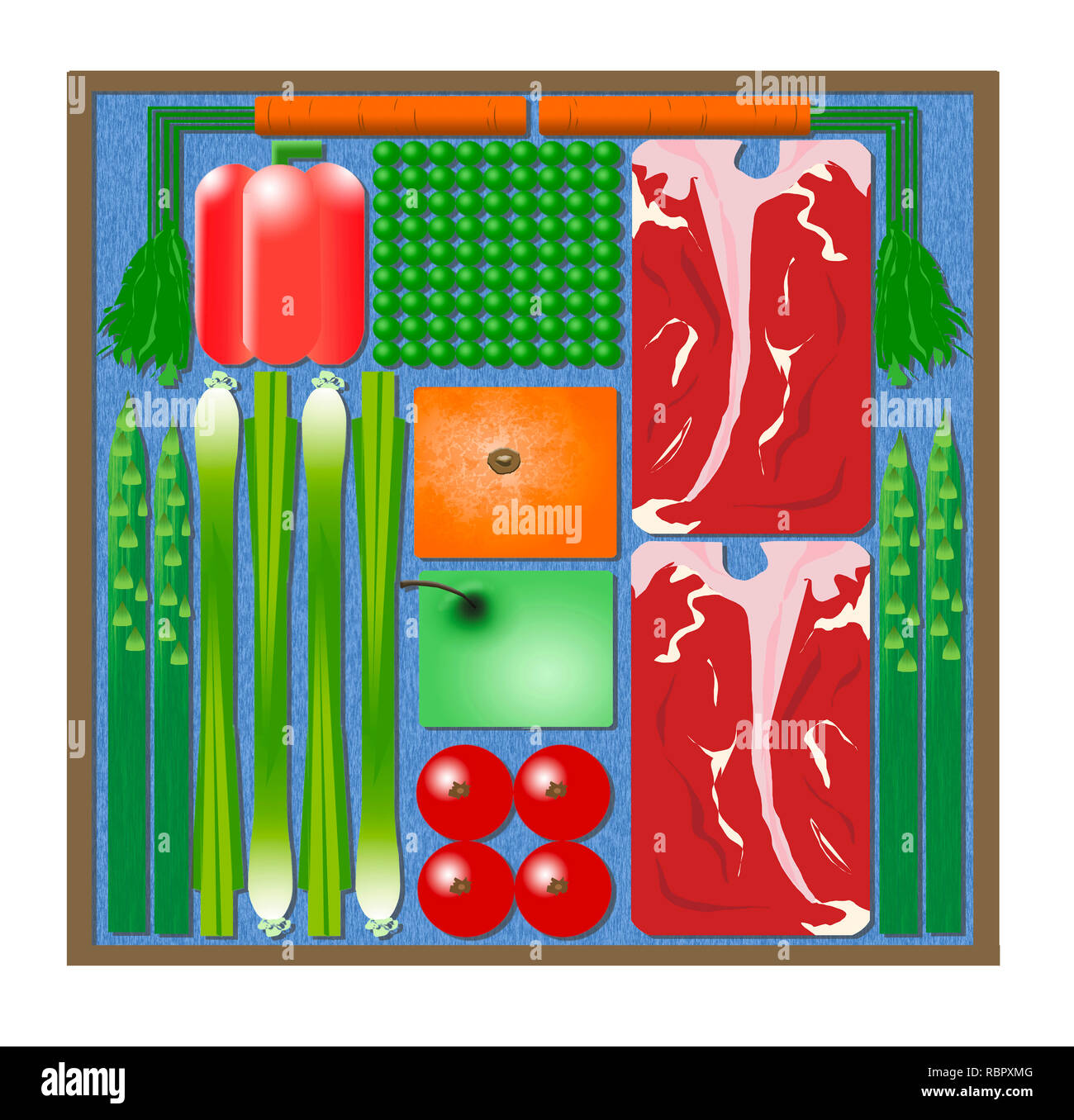 Pre pack vegetables hi-res stock photography and images - Alamy