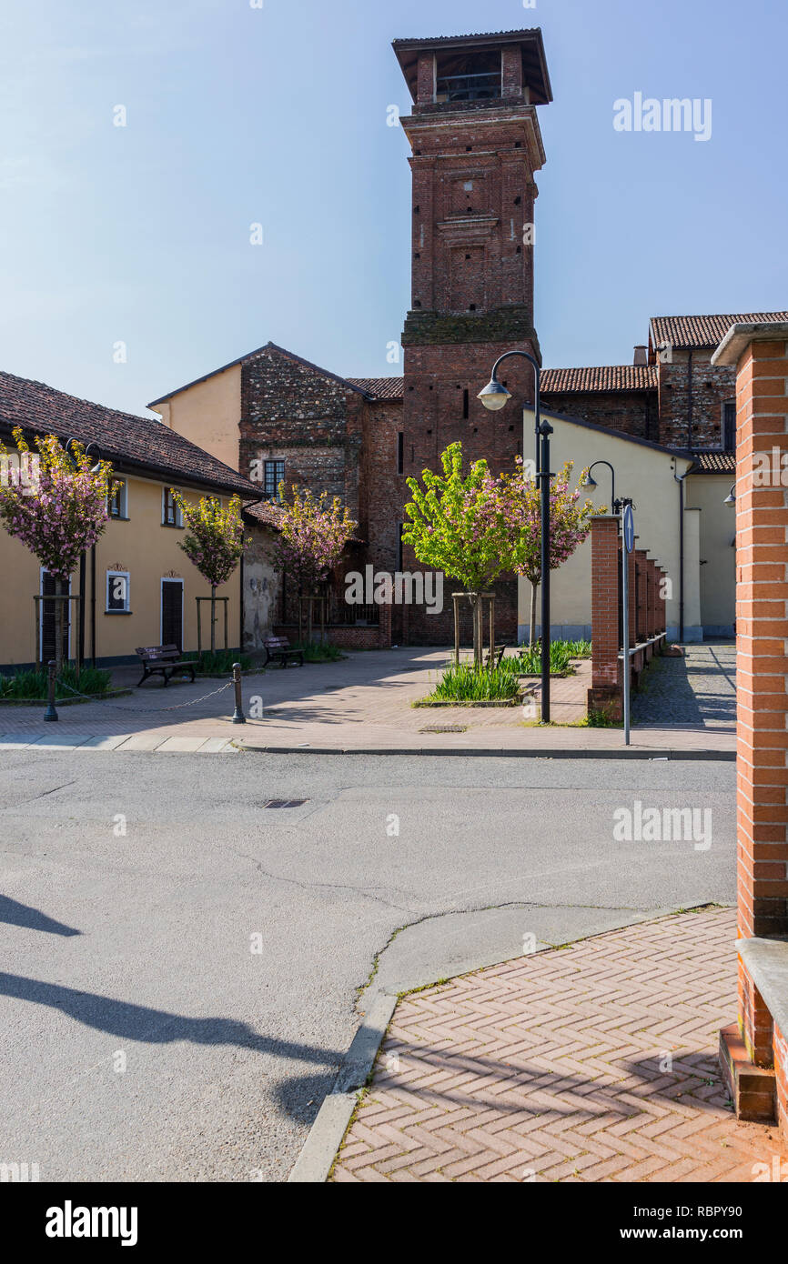 Collegno, Piedmont, Italy - April 1, 2014: External view of the ...