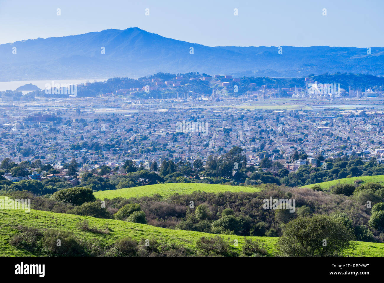 Richmond california aerial hi-res stock photography and images - Alamy