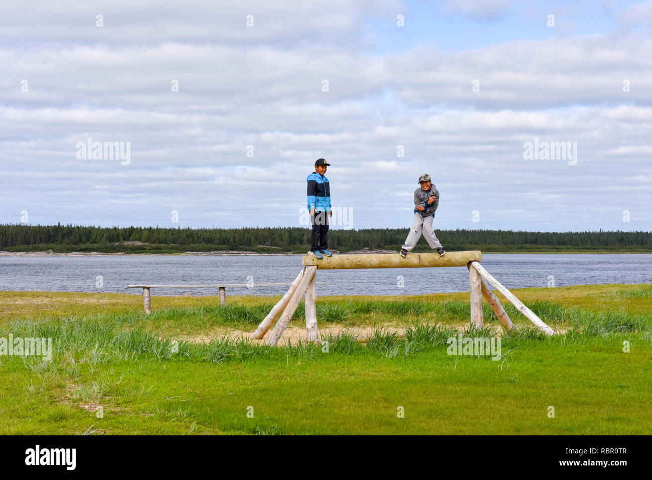 Canadian aboriginal children hi-res stock photography and images - Alamy