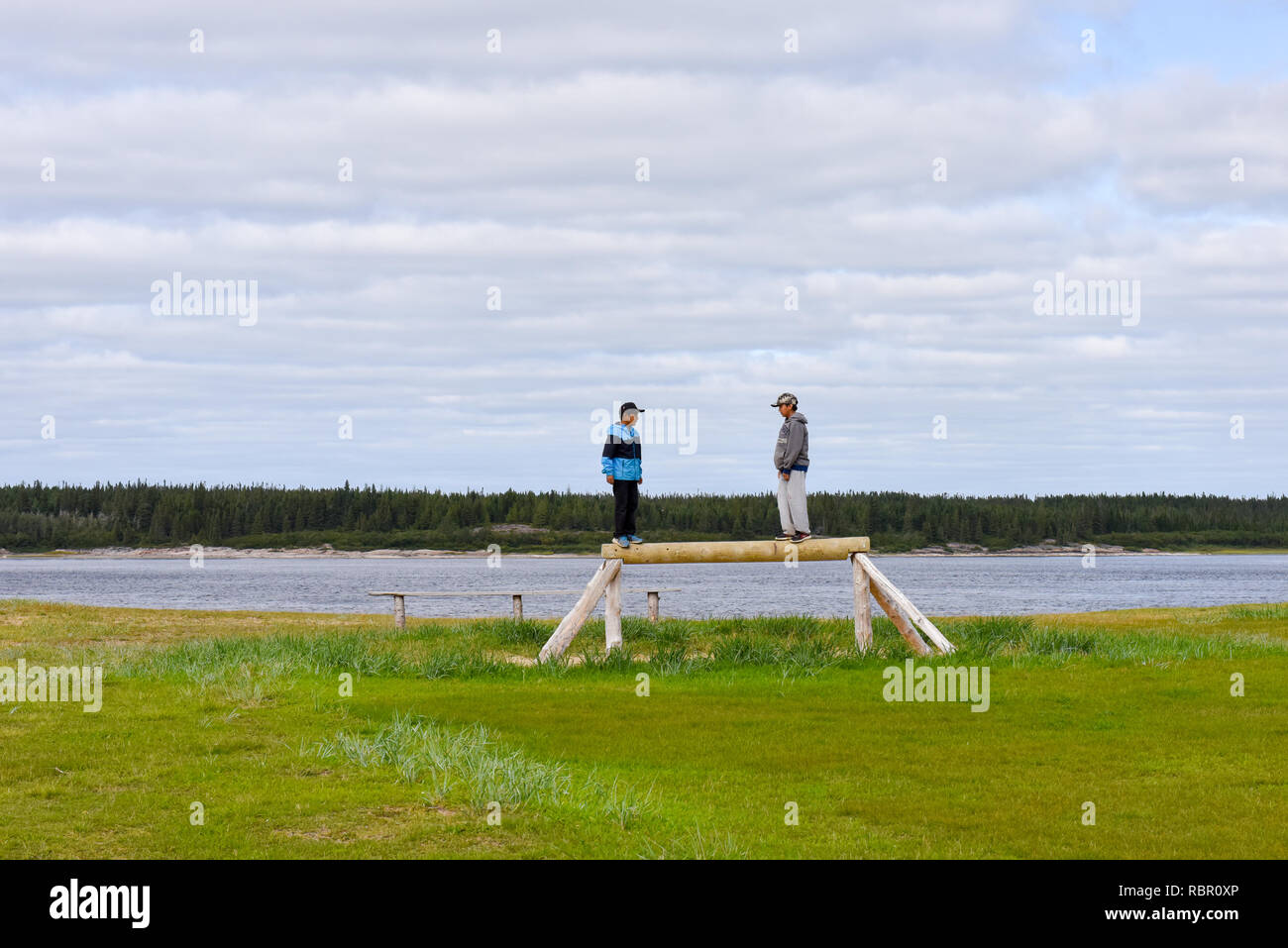 Canadian aboriginal children hi-res stock photography and images - Alamy