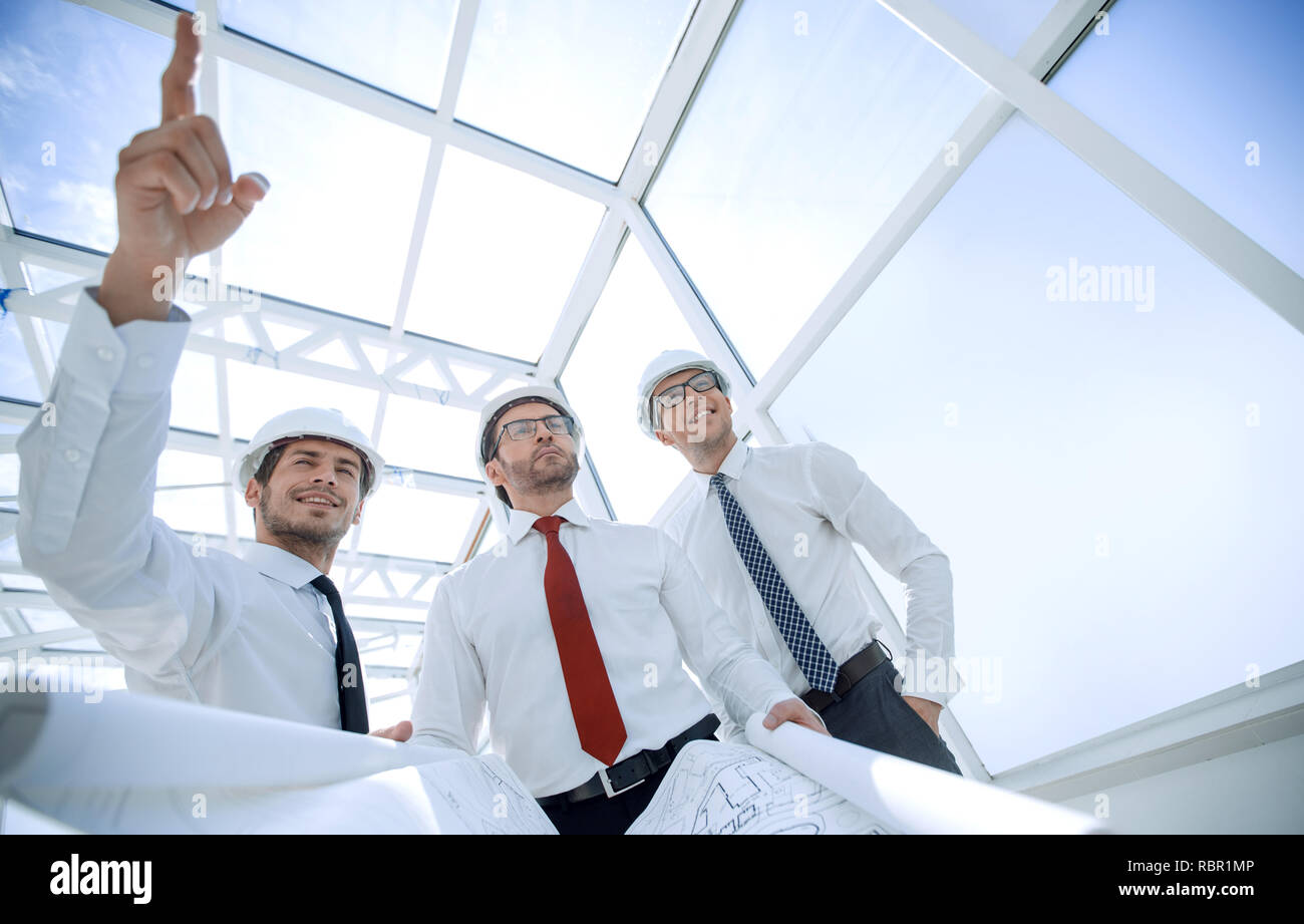 architects discussing the prospects of development Stock Photo - Alamy