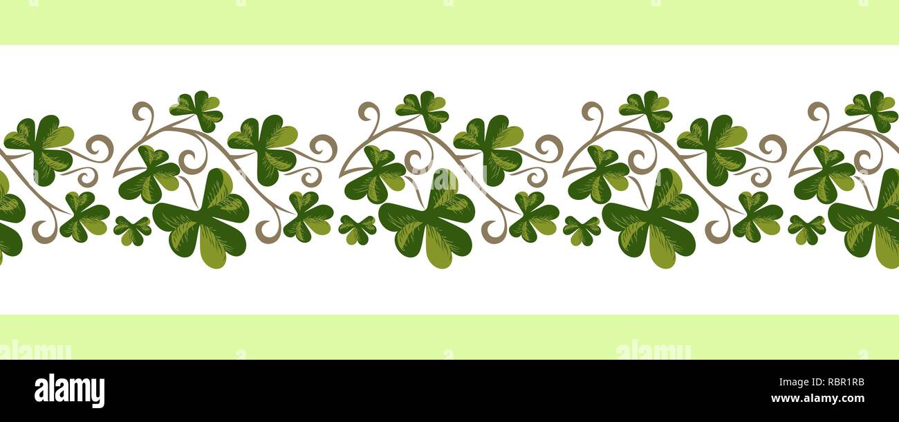 Shamrock Border Designs