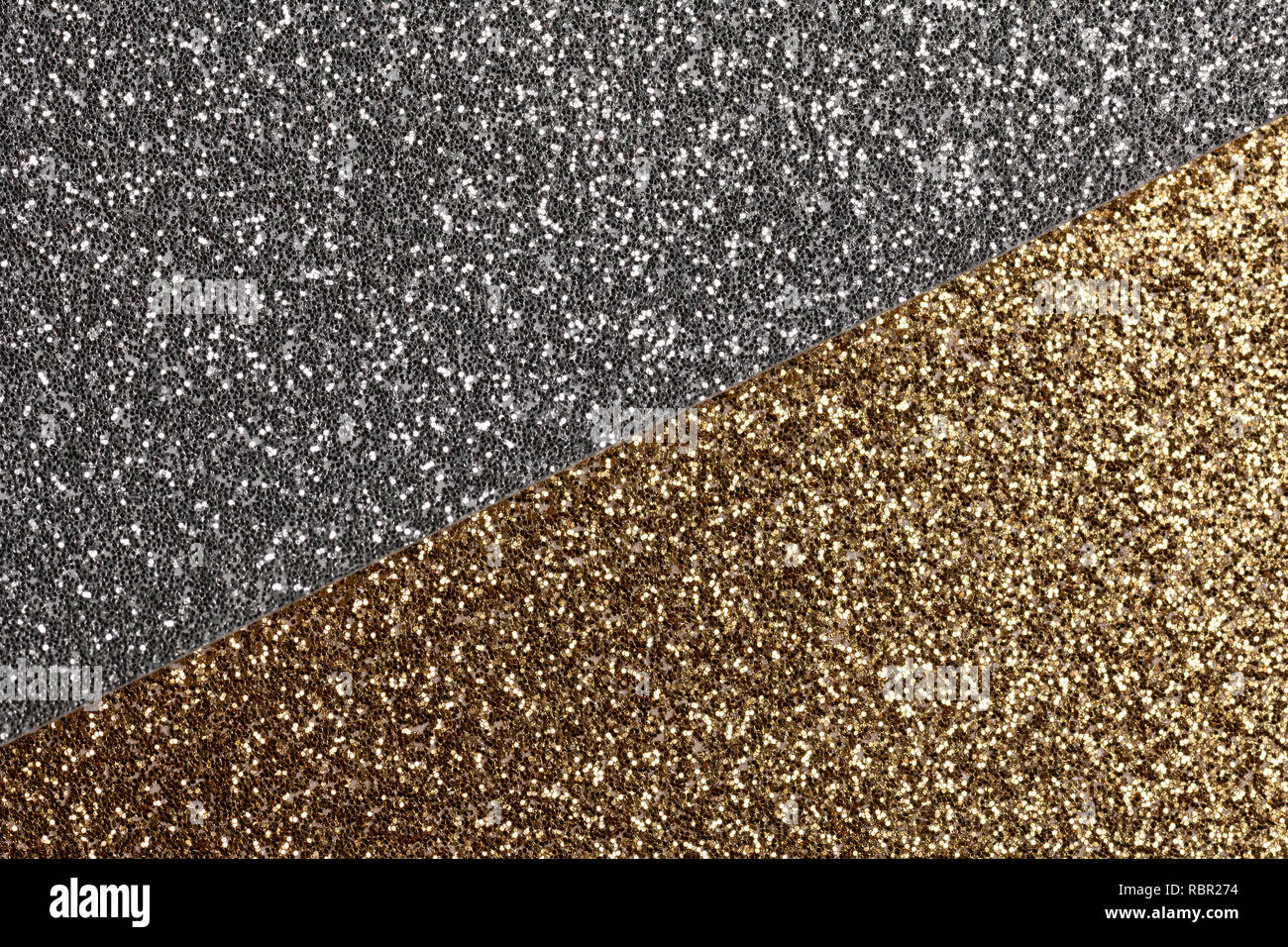 Silver and gold background hi-res stock photography and images - Alamy