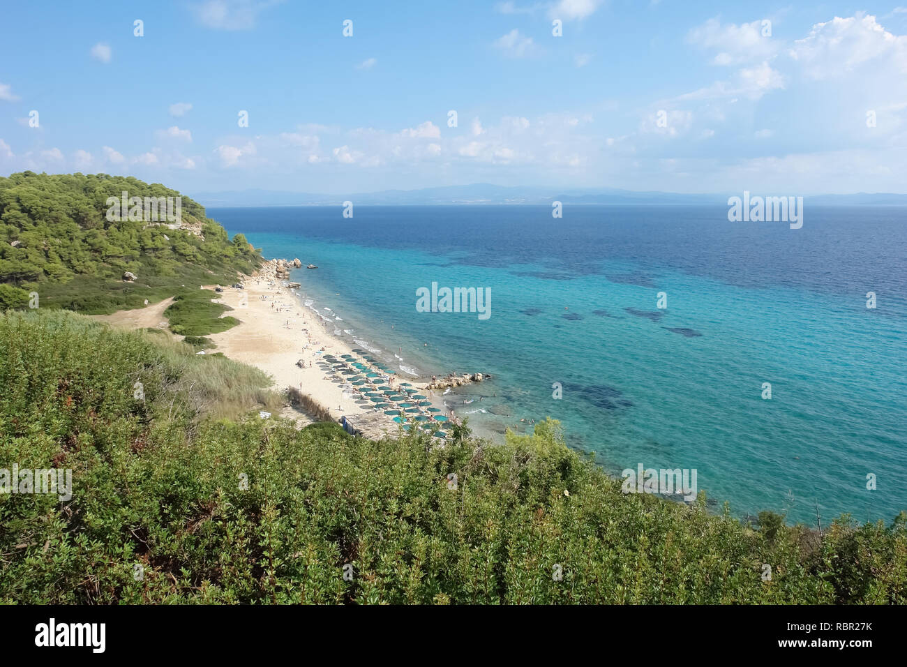Halkidiki beach hi-res stock photography and images - Alamy