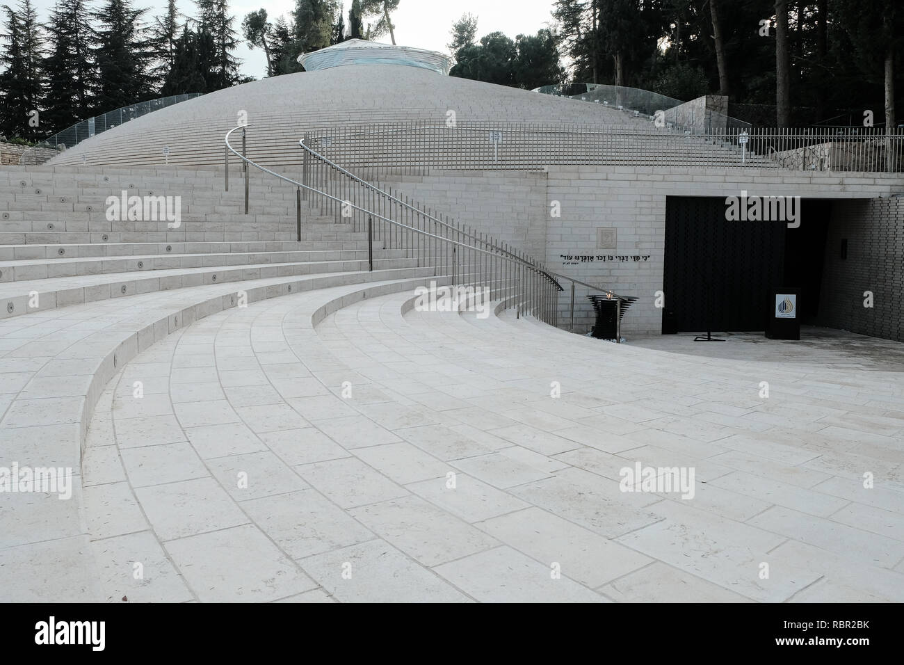 The National Memorial for Israel's Fallen or National Hall of ...