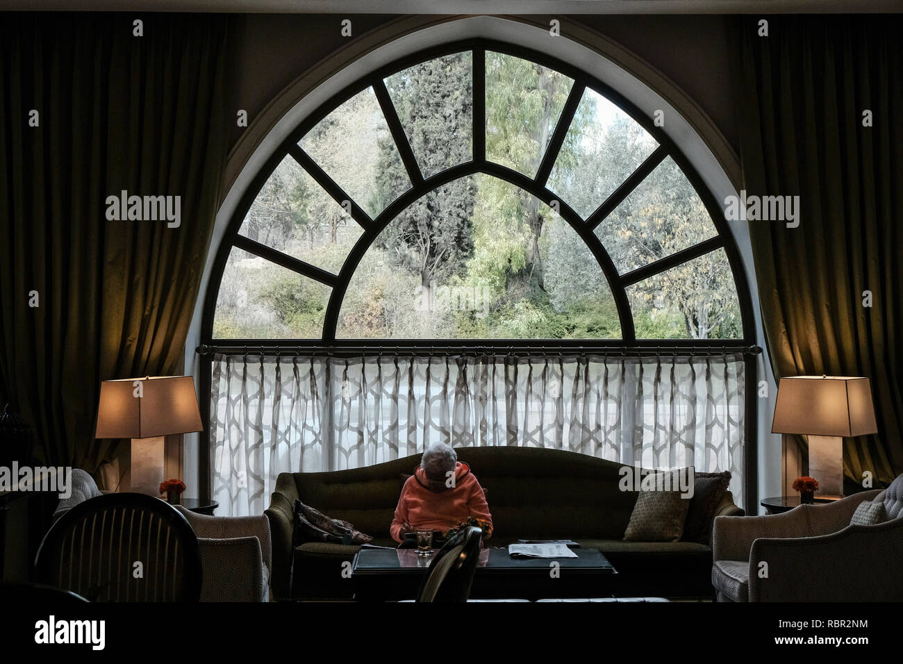 The Jerusalem Waldorf Astoria Hotel is located on the corner of Agron ...