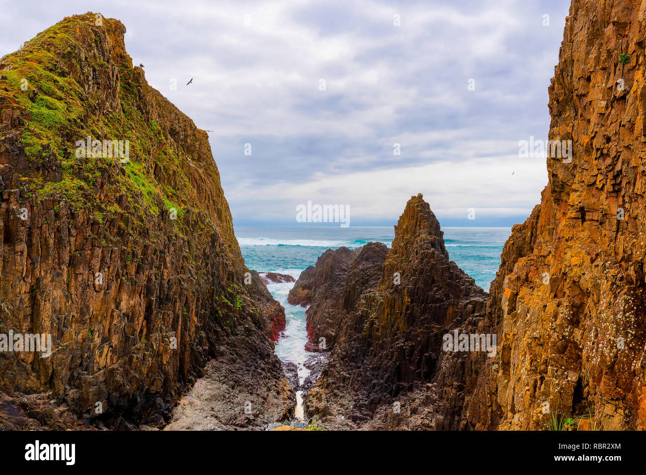 Coastal landscape basalt rocks hi-res stock photography and images - Alamy