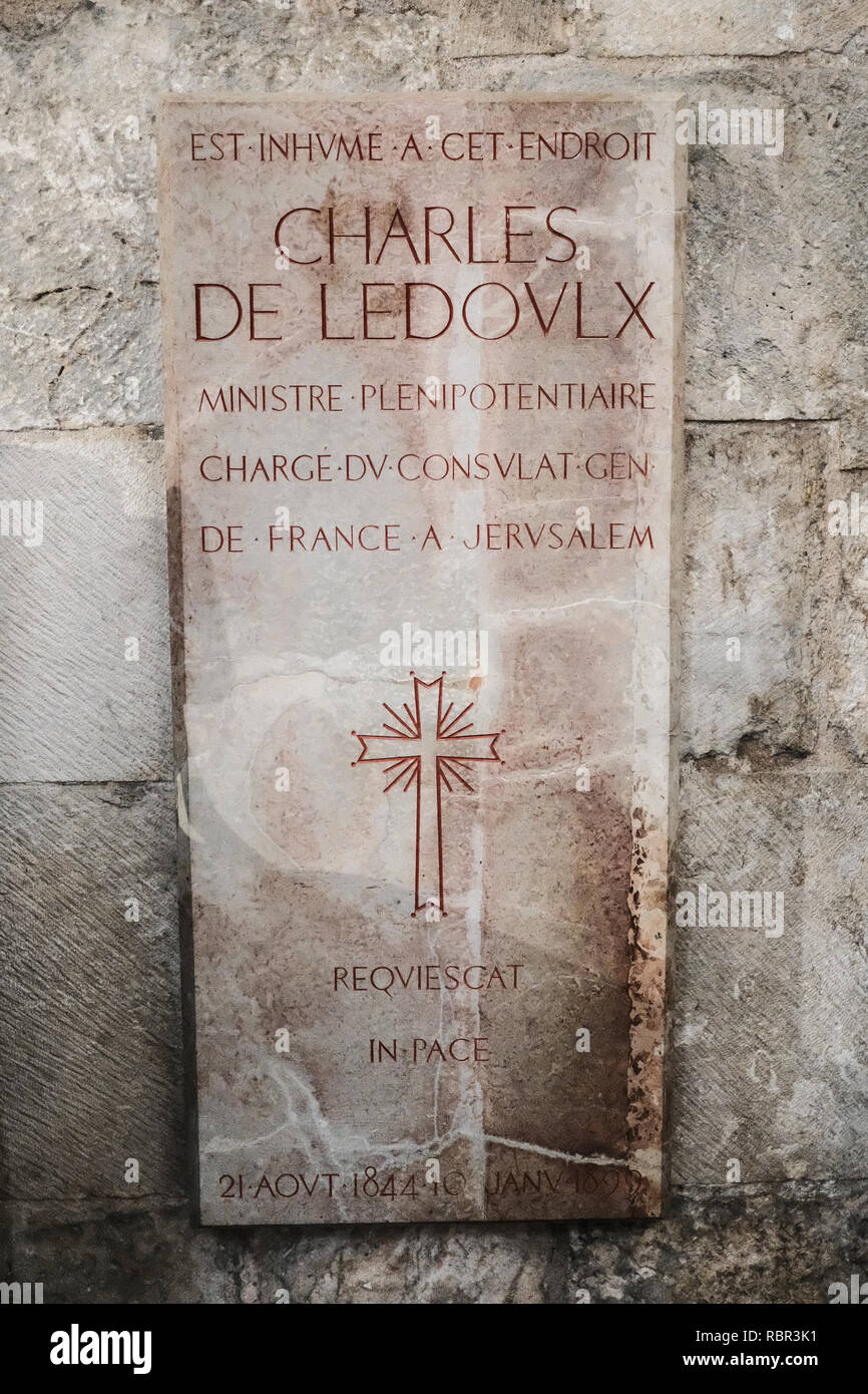 The Consul General of France in Jerusalem, Pierre Cochard, visits the ...