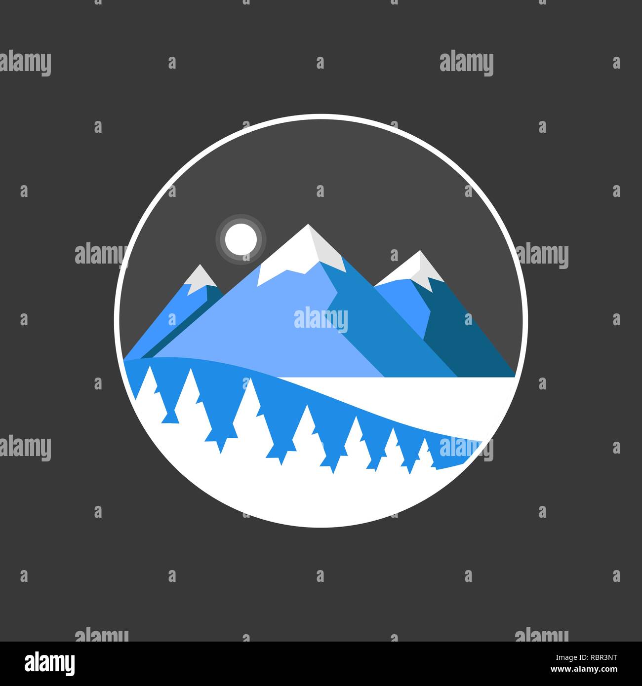 Pixel art mountain view hi-res stock photography and images - Alamy