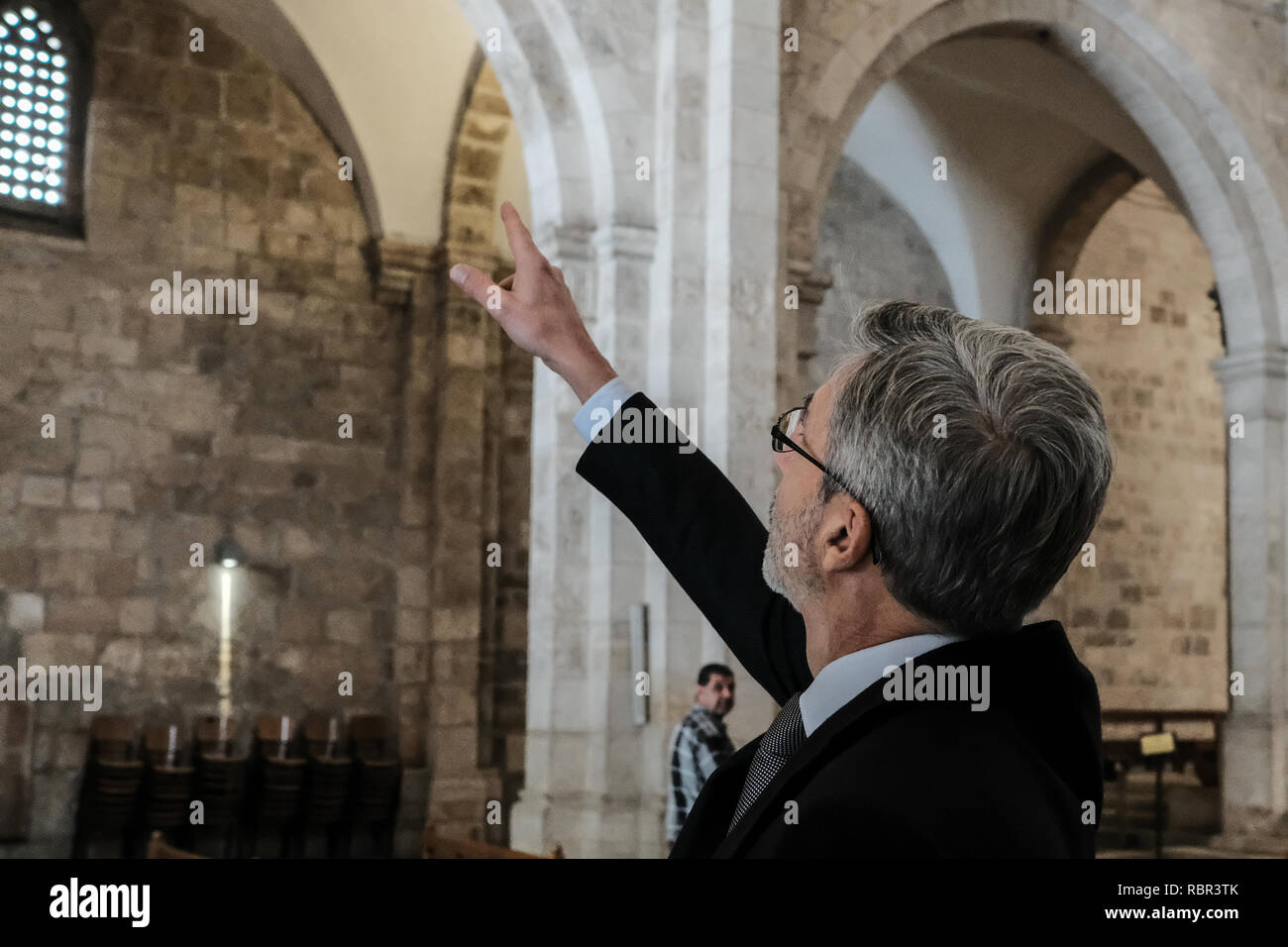 The Consul General of France in Jerusalem, PIERRE COCHARD, visits the ...