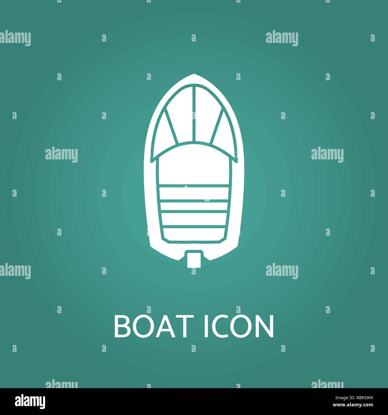Boat icon. Vector illustration Stock Vector Image & Art - Alamy