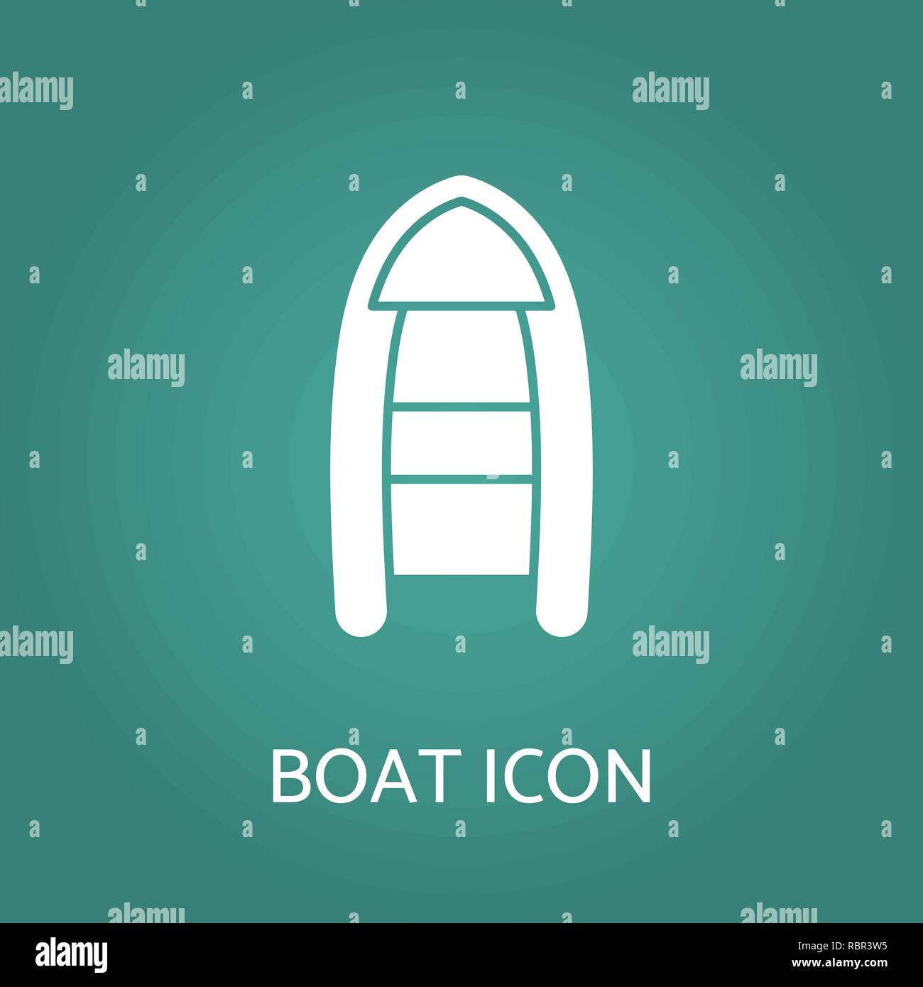 Boat icon. Vector illustration Stock Vector Image & Art - Alamy