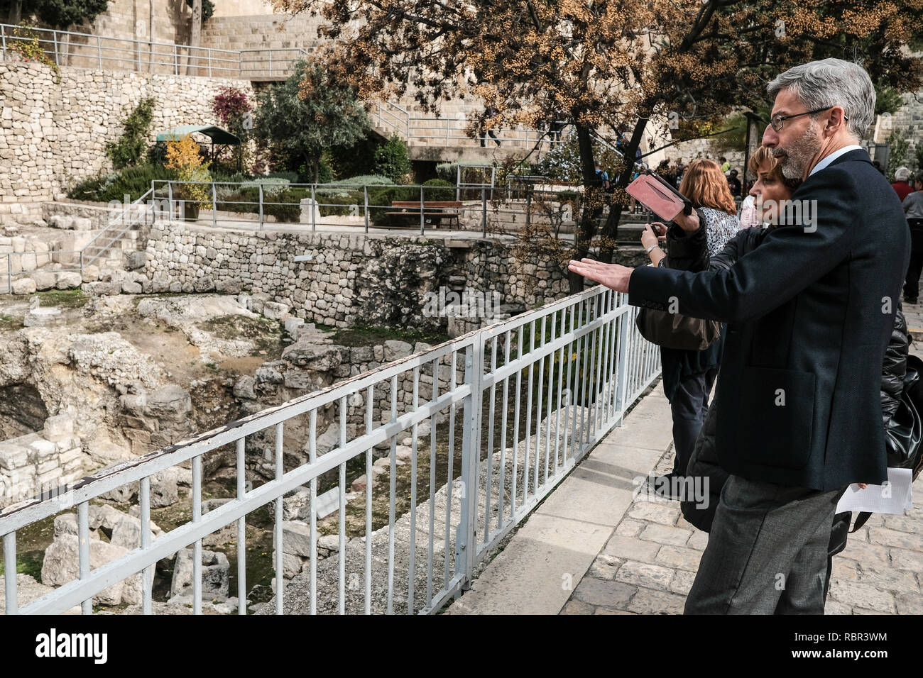 The Consul General of France in Jerusalem, PIERRE COCHARD, visits the ...