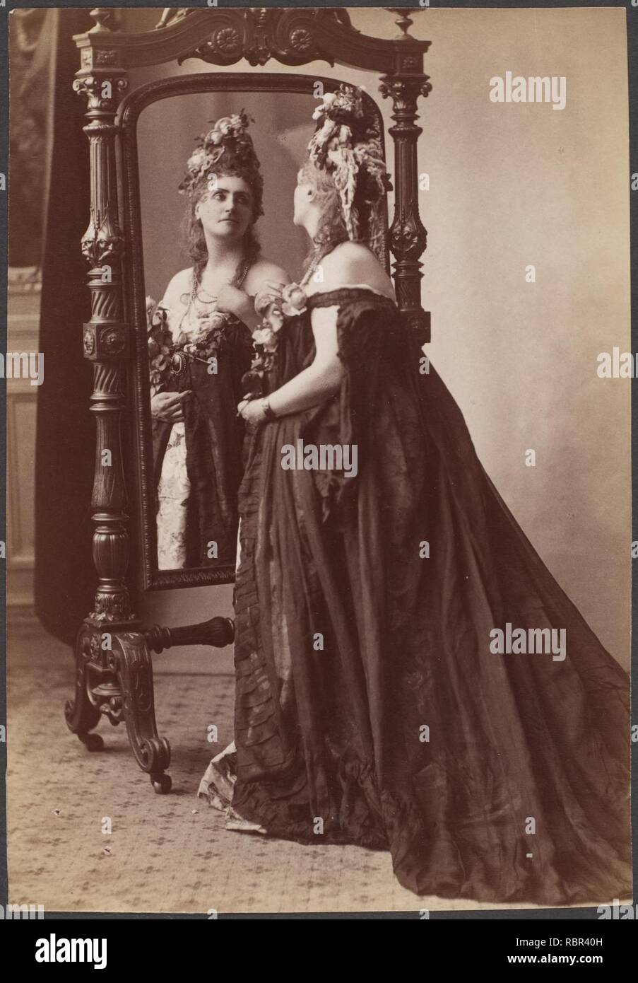 -Countess de Castiglione, from Série des Roses Stock Photo - Alamy