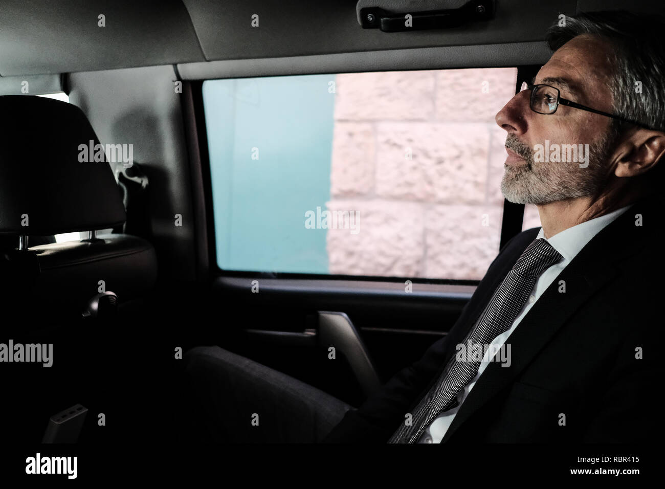 The Consul General of France in Jerusalem, PIERRE COCHARD, rides the ...