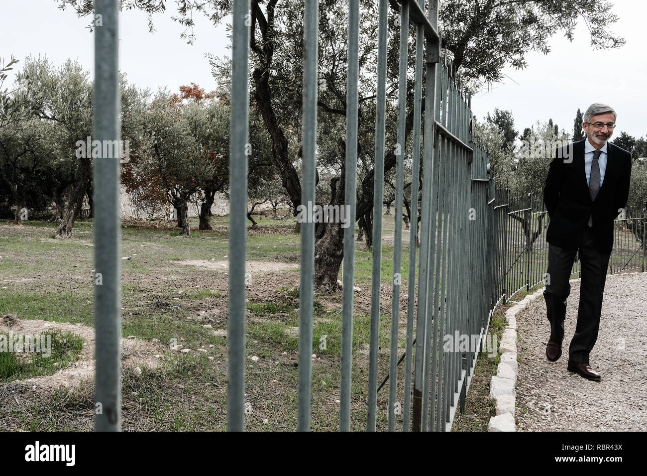 The Consul General of France in Jerusalem, PIERRE COCHARD, visits the ...