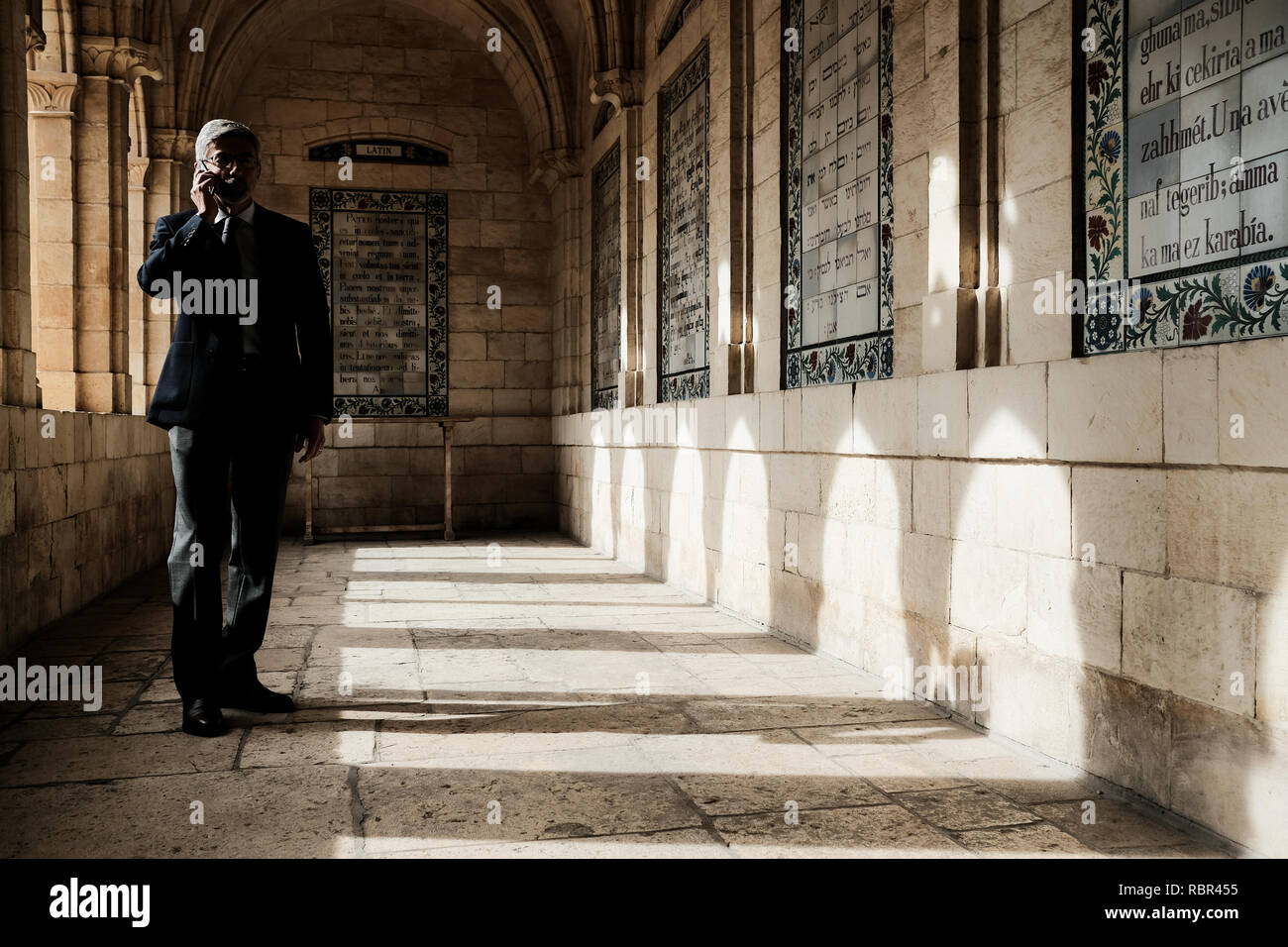The Consul General of France in Jerusalem, PIERRE COCHARD, visits the ...