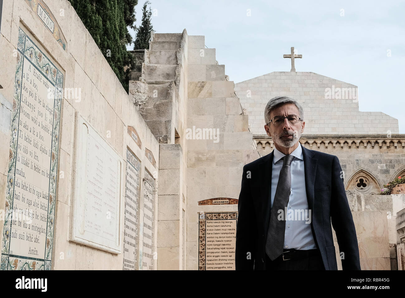 The Consul General of France in Jerusalem, PIERRE COCHARD, visits the ...