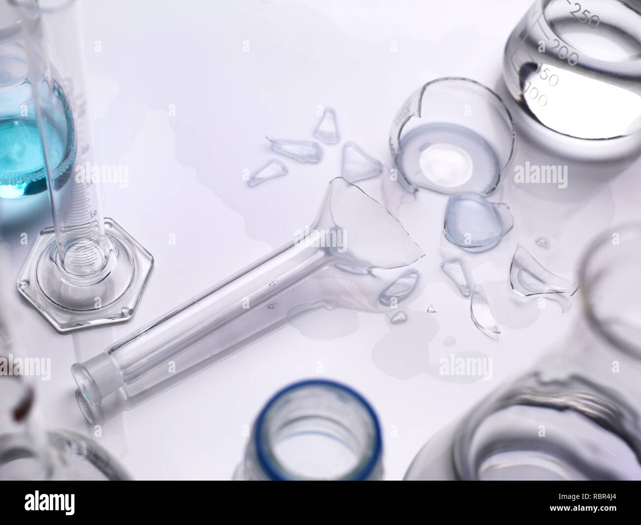 Broken Science Beaker