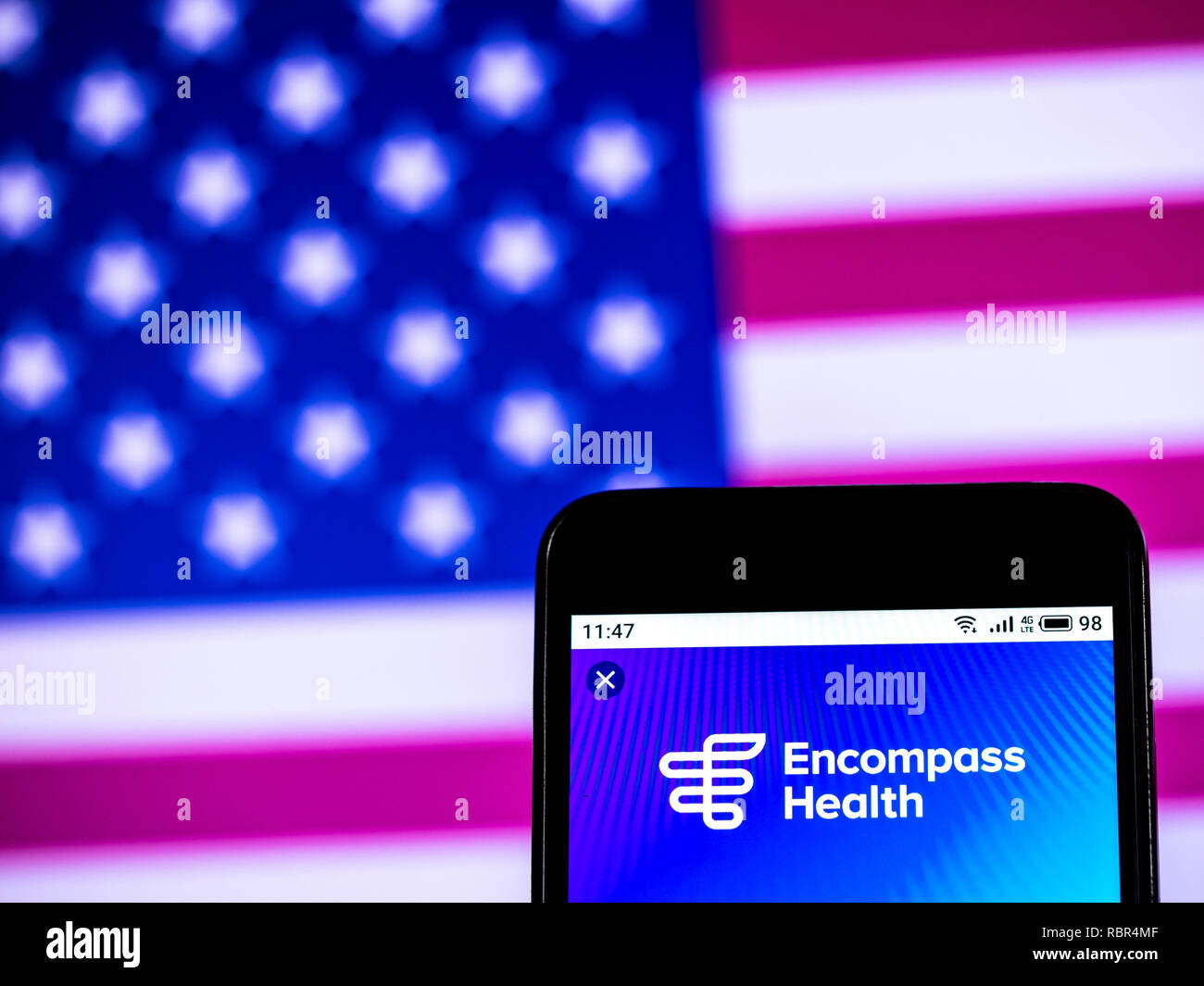 Encompass health logo hi-res stock photography and images - Alamy