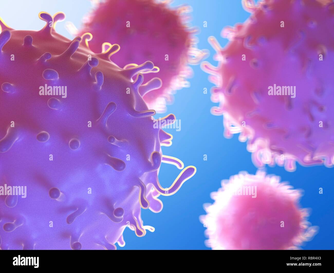 Illustration of stem cells Stock Photo - Alamy