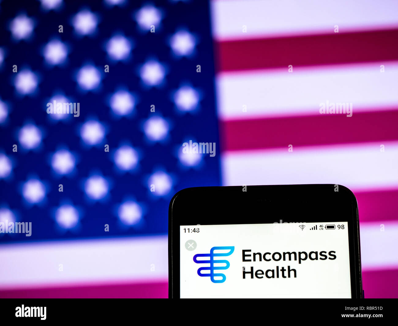 Encompass health logo hi-res stock photography and images - Alamy