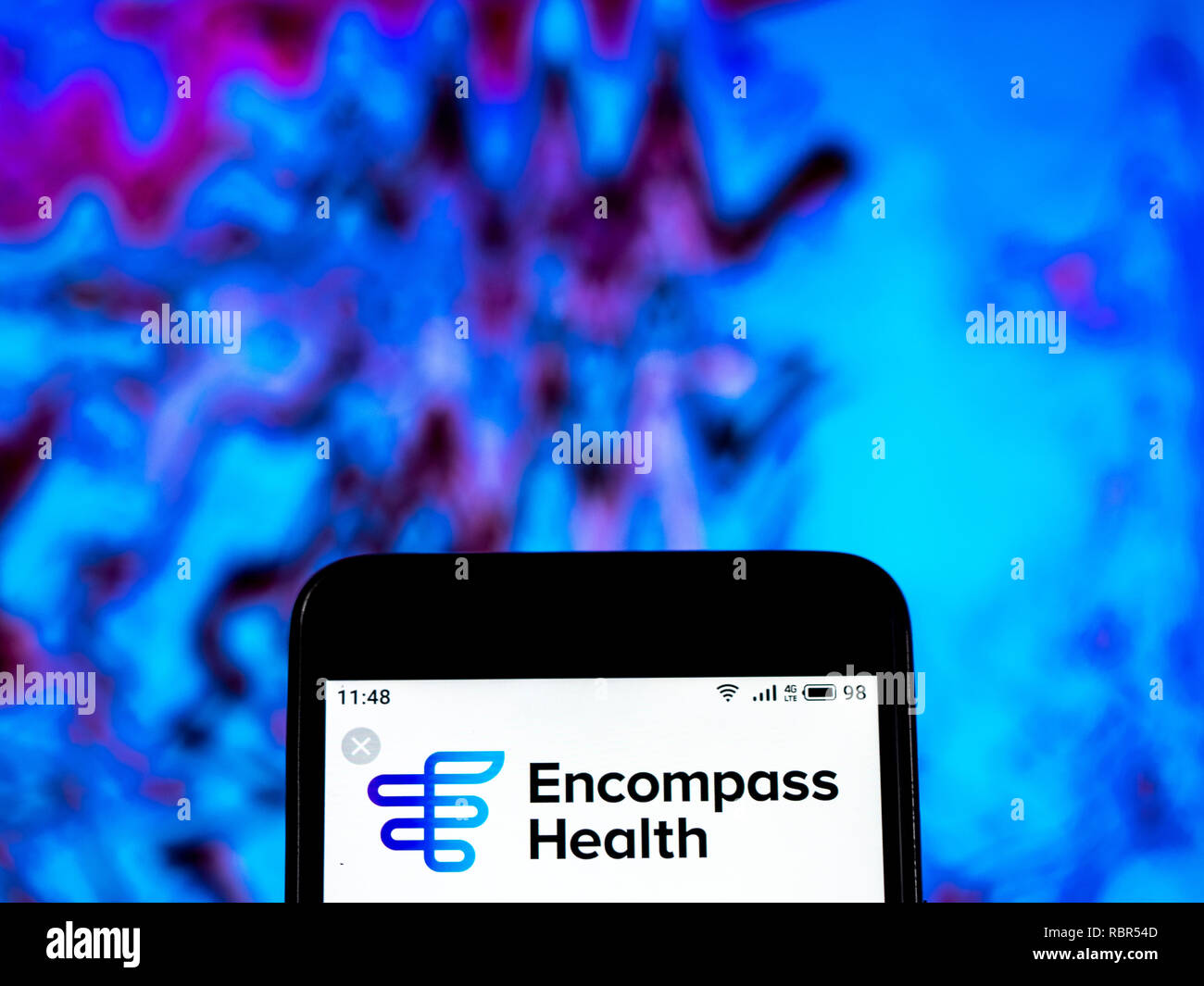 Encompass health logo hi-res stock photography and images - Alamy