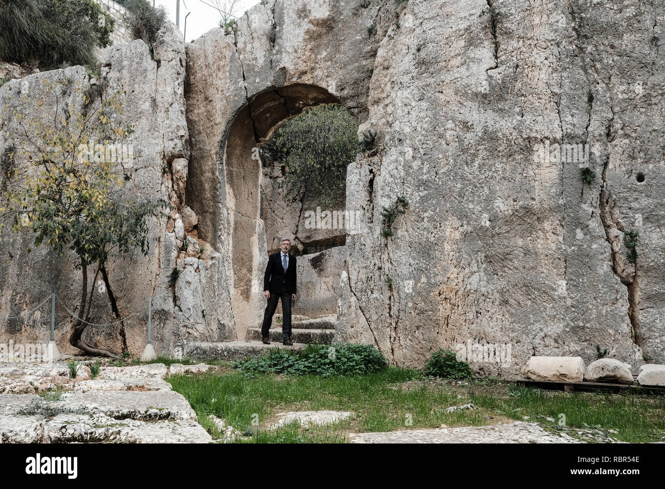 The Consul General of France in Jerusalem, PIERRE COCHARD, visits the ...