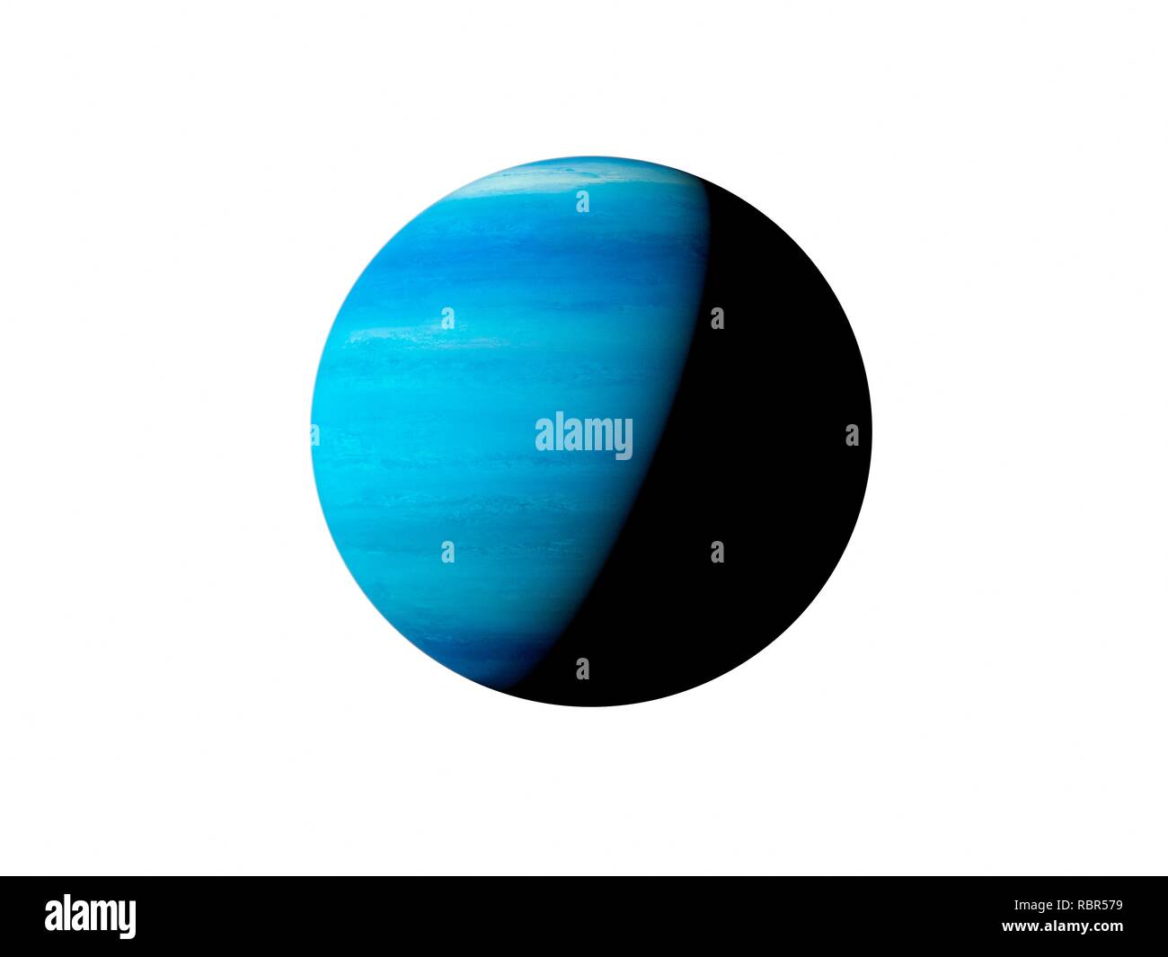 Planets solar system neptune planet Cut Out Stock Images & Pictures - Alamy