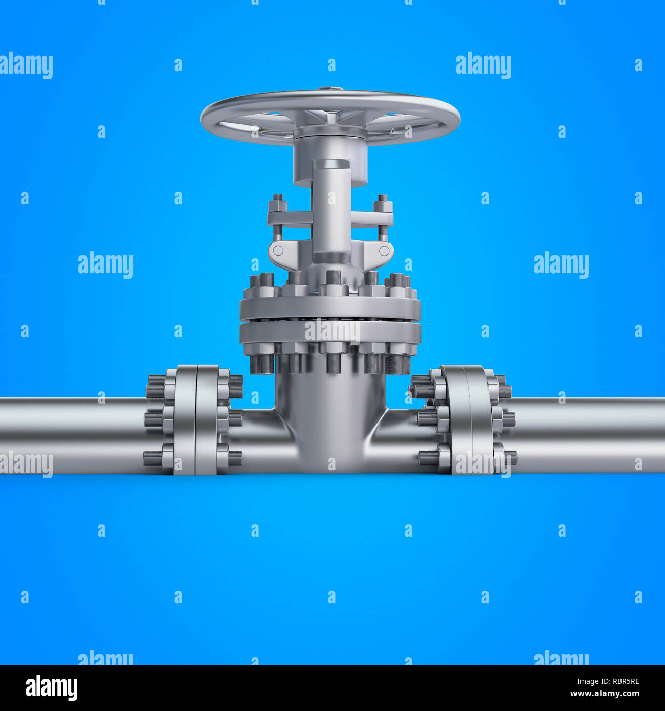Illustration of a valve Stock Photo - Alamy