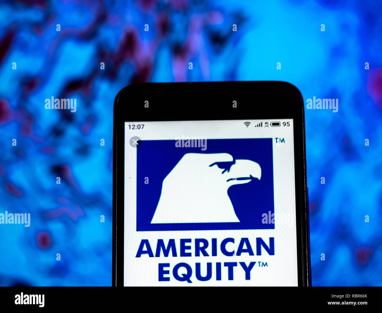 American Equity Investment Life Insurance Company logo seen displayed ...