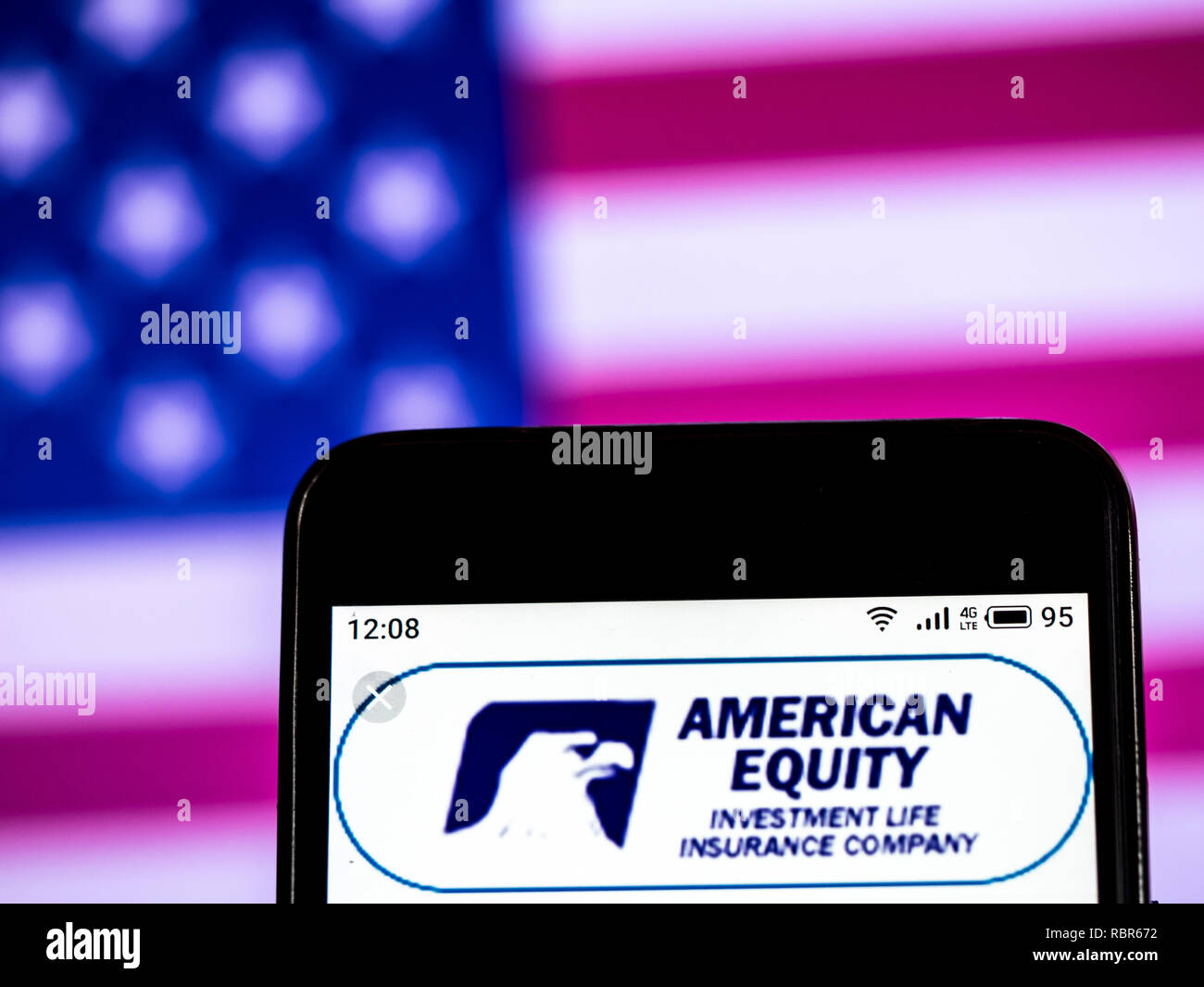 American Equity Investment Life Insurance Company logo seen displayed ...