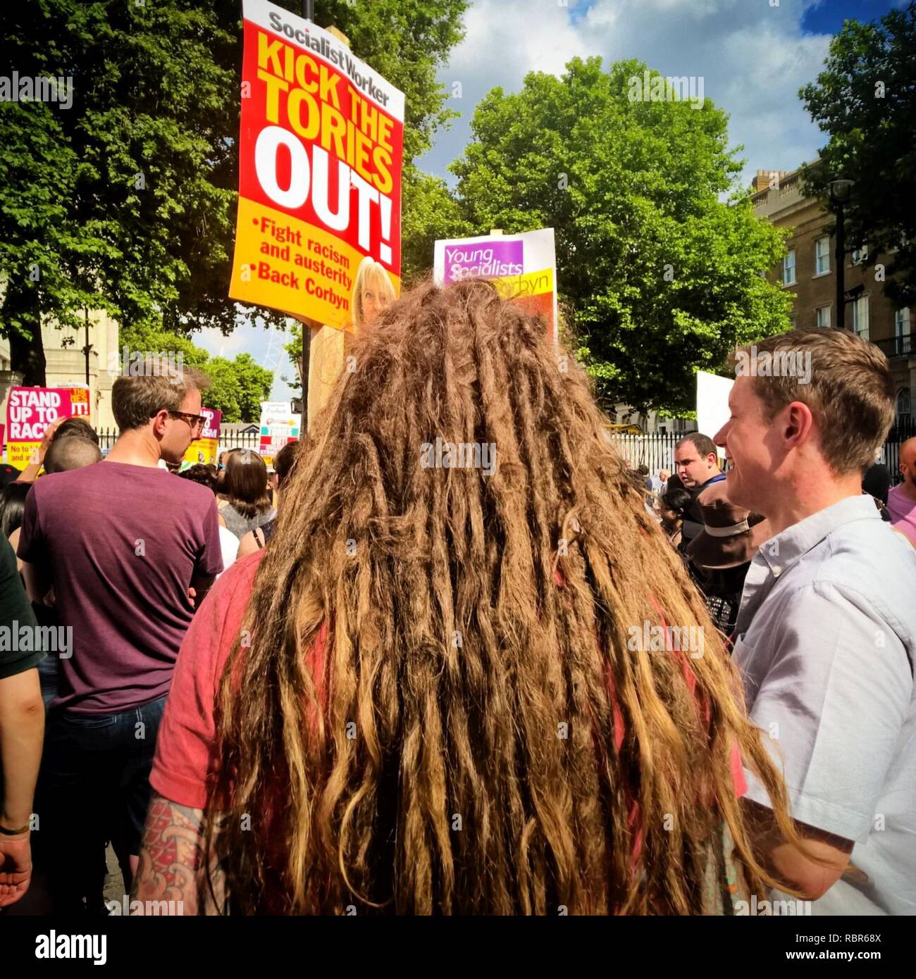 Kick out the tories hi-res stock photography and images - Alamy