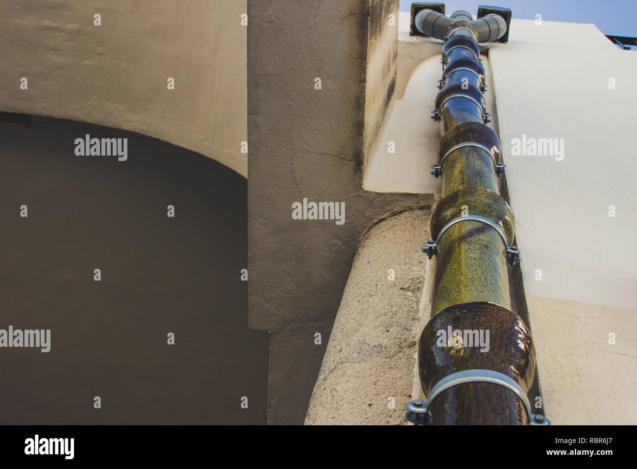 Downspout pipe hi-res stock photography and images - Alamy
