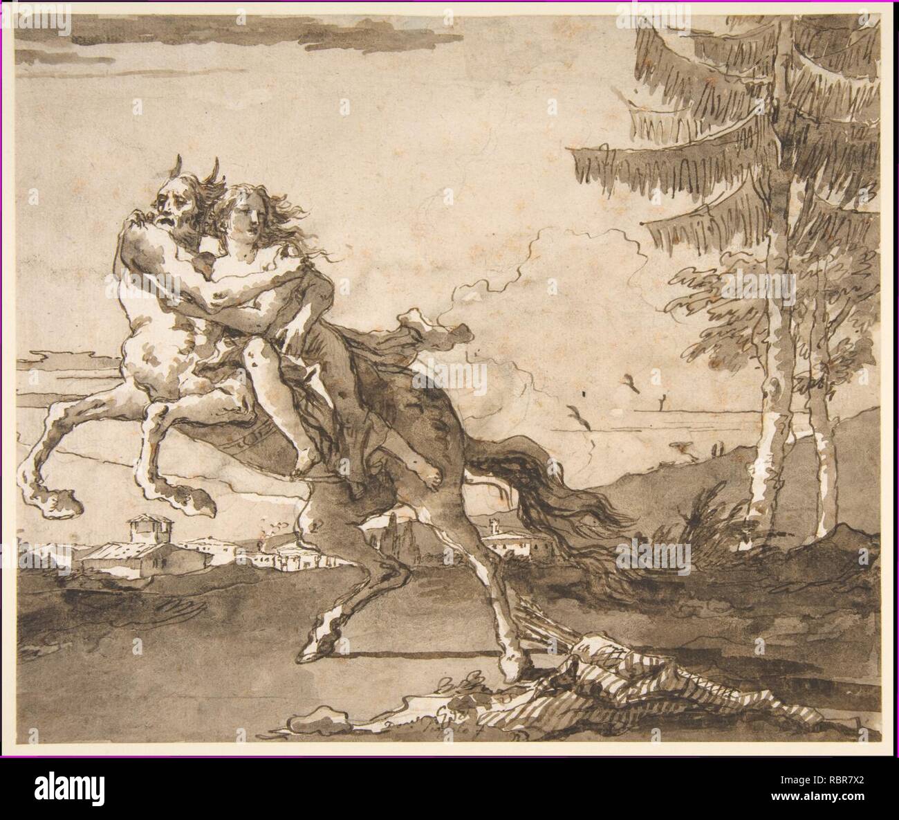 Centaur and nymph hi-res stock photography and images - Alamy